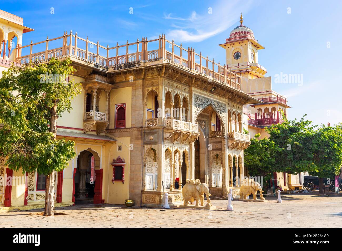 Mubarak Mahal City Palace, Jaipur, Rajasthan, India Stock Photo - Alamy
