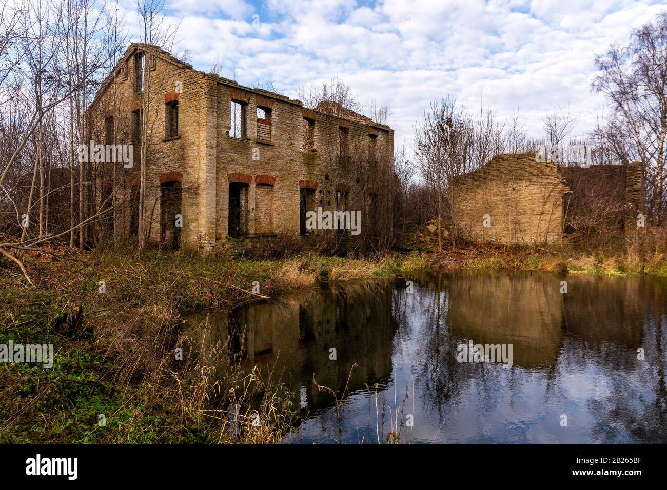 The ruins of an old distillery Stock Photo - Alamy