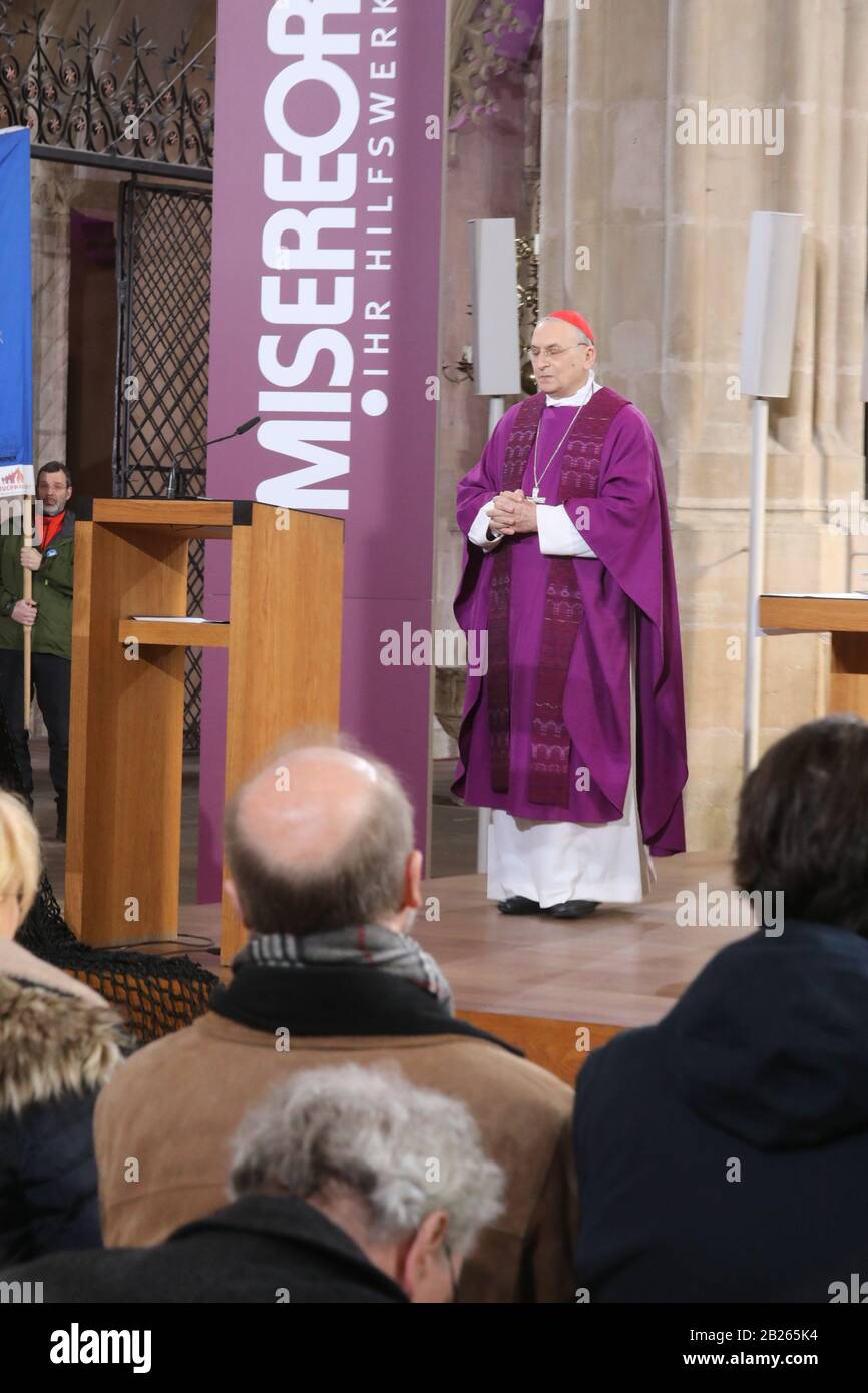 Erfurt, Germany. 01st Mar, 2020. Cardinal Mario Zenari is at the ...