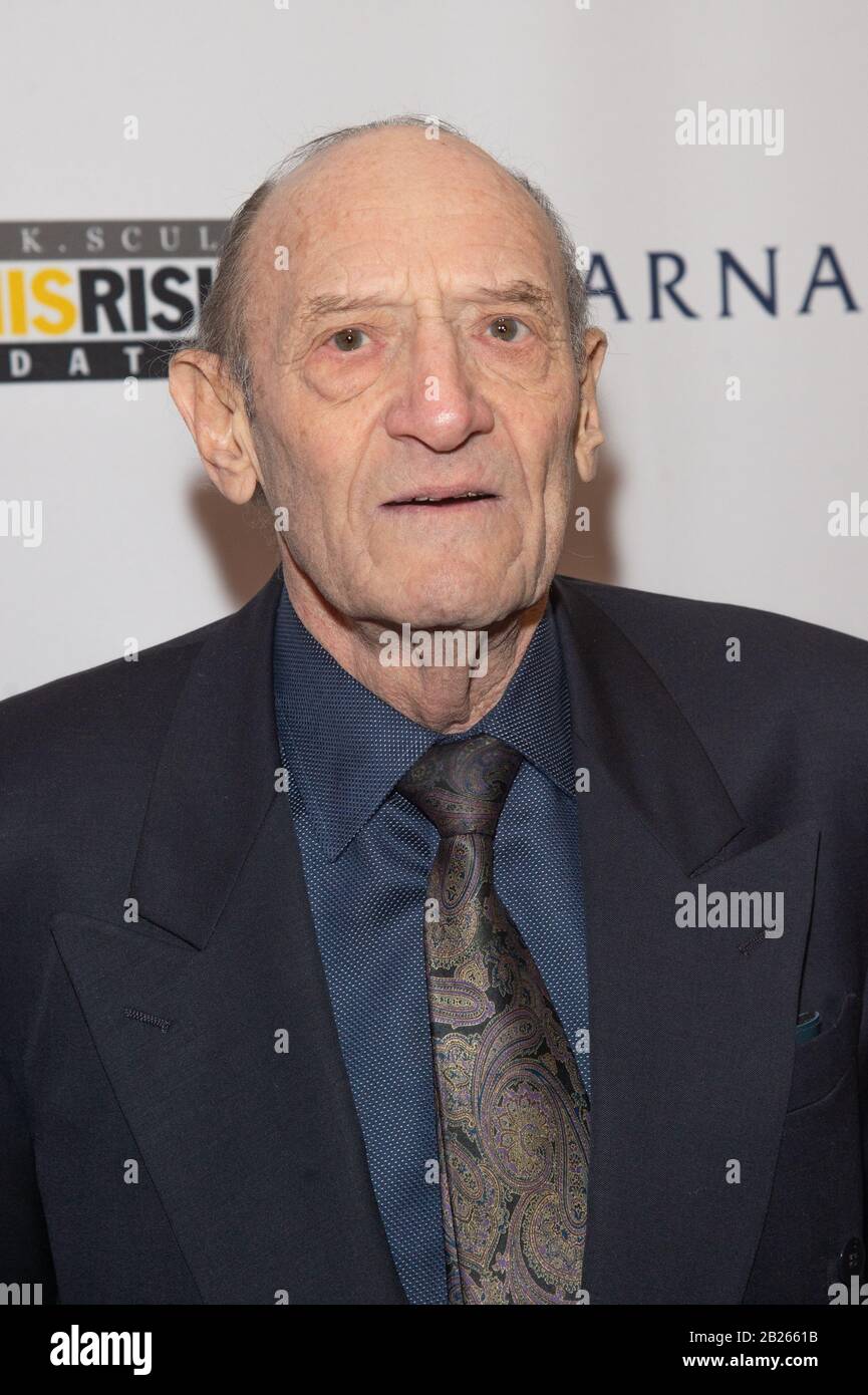 New York, USA. 29th Feb, 2020. Stan Carp attends the Premiere of ...