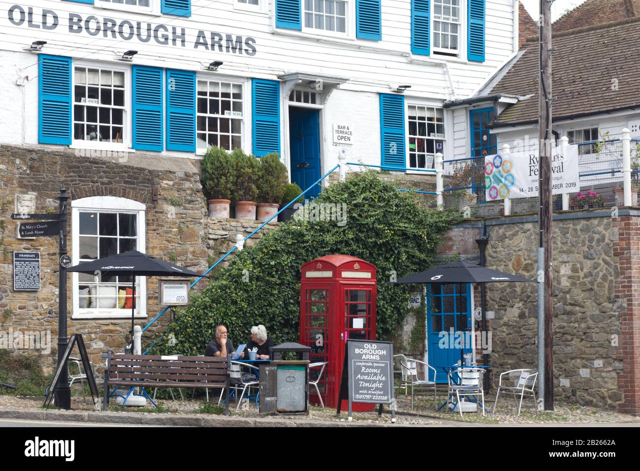 Old Borough Arms, Rye Stock Photo - Alamy