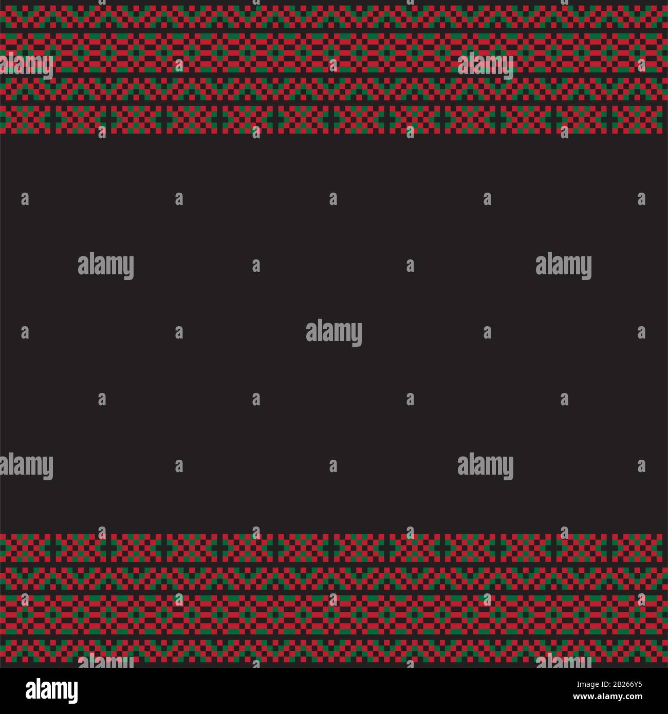 This is a Christmas fair isle border template suitable for backgrounds ...