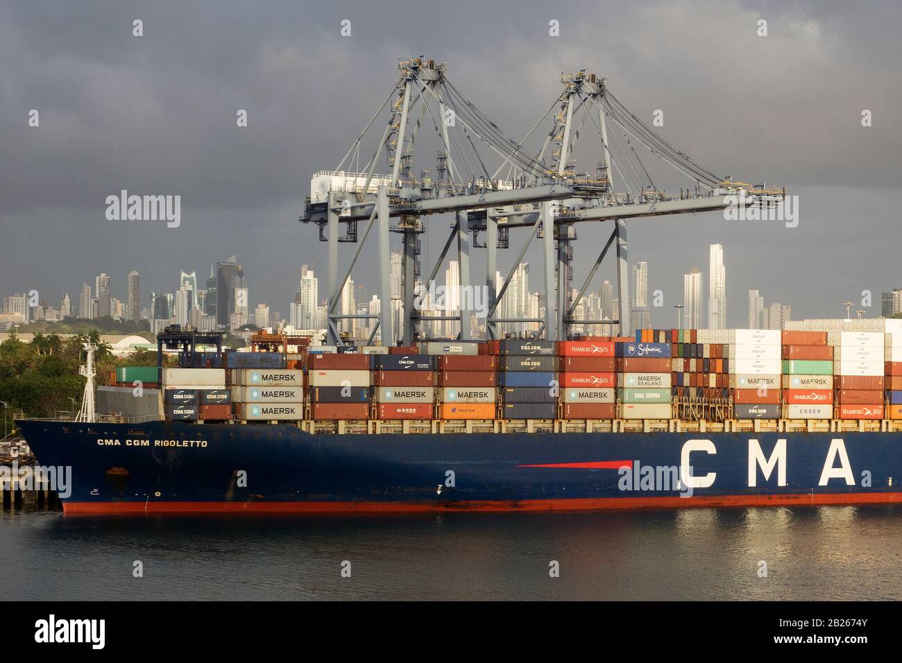 Balboa panama canal hi-res stock photography and images - Alamy