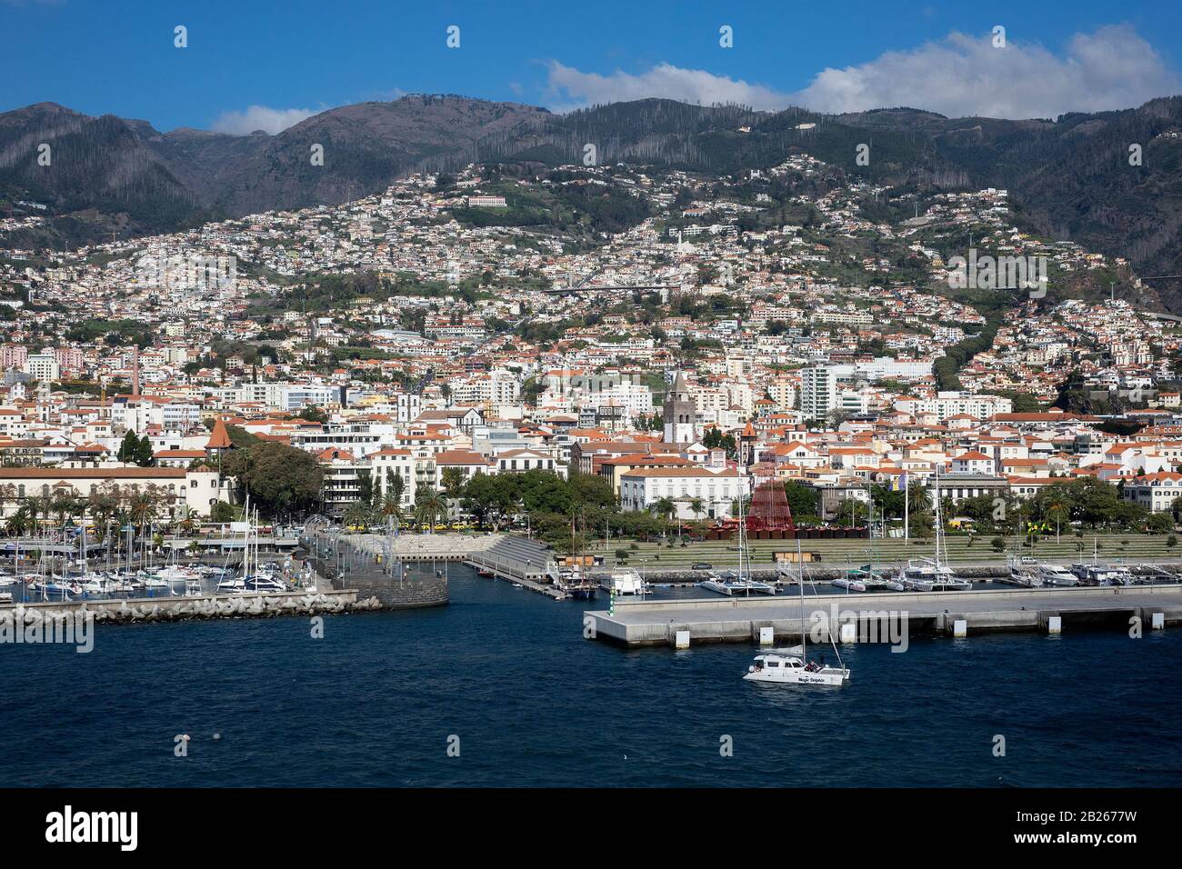 Funchal panorama hi-res stock photography and images - Alamy