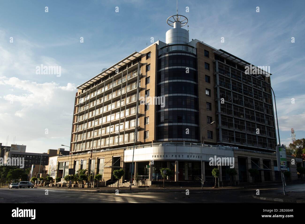 Post office building, Maseru, Lesotho Stock Photo - Alamy