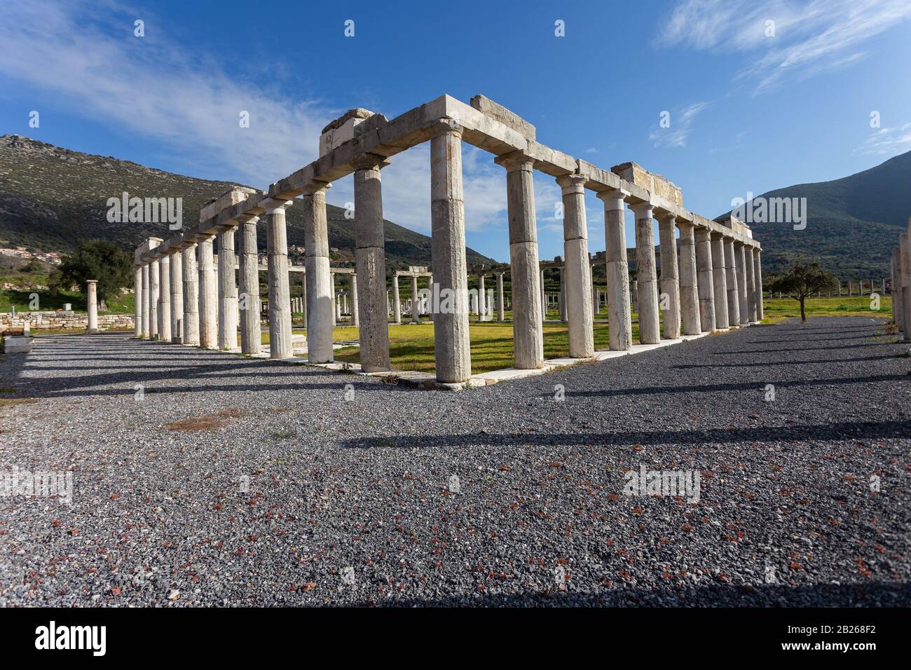 ruins in Ancient city of Messina, Peloponnese, Jan 2020 Stock Photo - Alamy