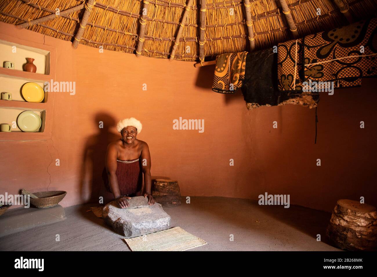 Thaba bosiu cultural village hi-res stock photography and images - Alamy
