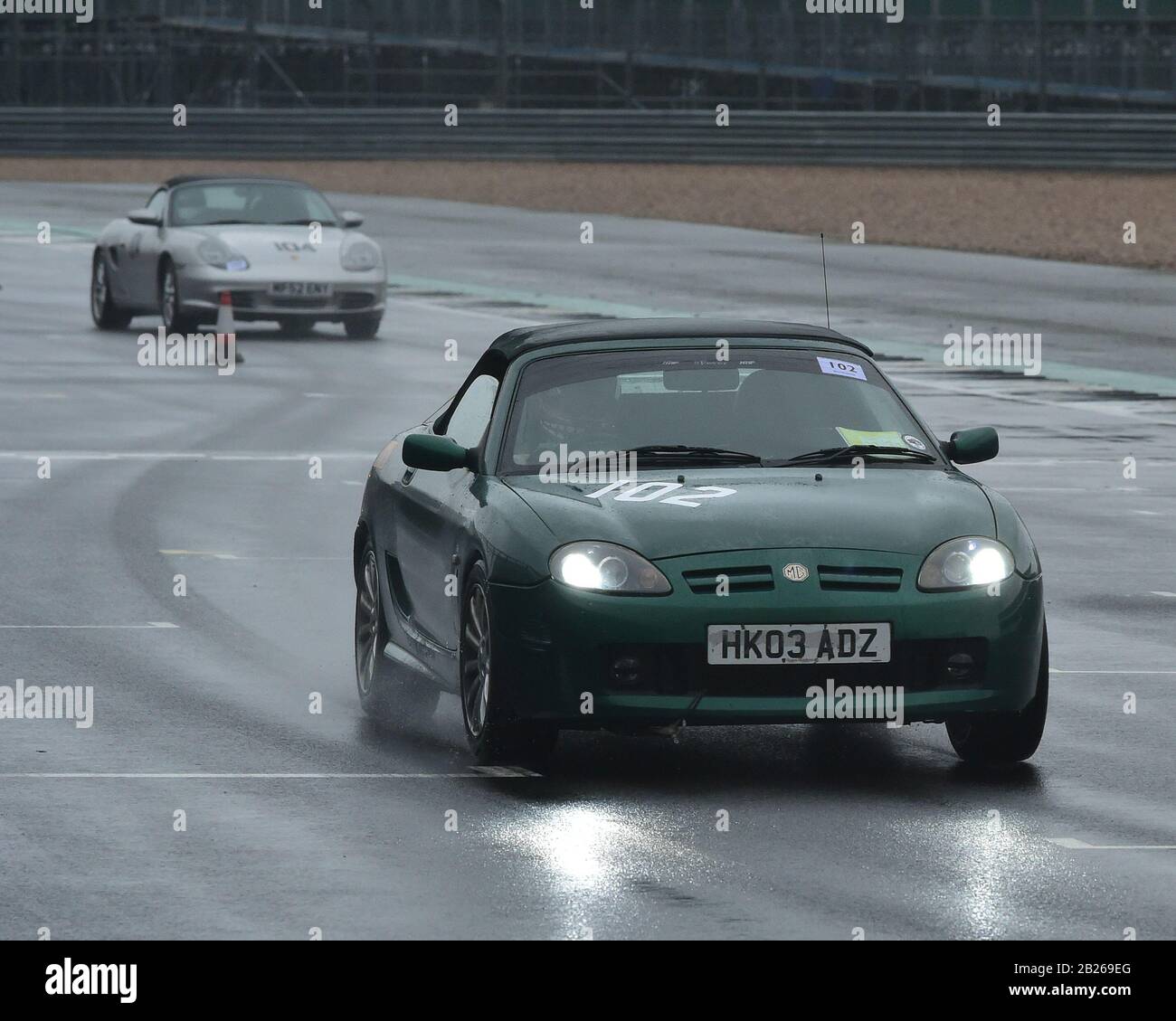 George Diffey, MG TF160, Pomeroy Trophy, Vintage sports Car Club, VSCC ...