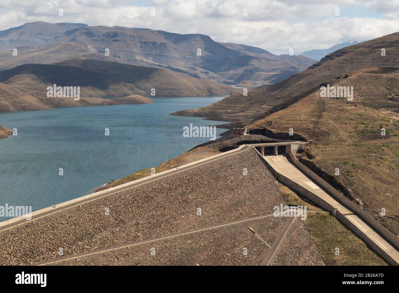 Mohale Dam, Lesotho Stock Photo - Alamy