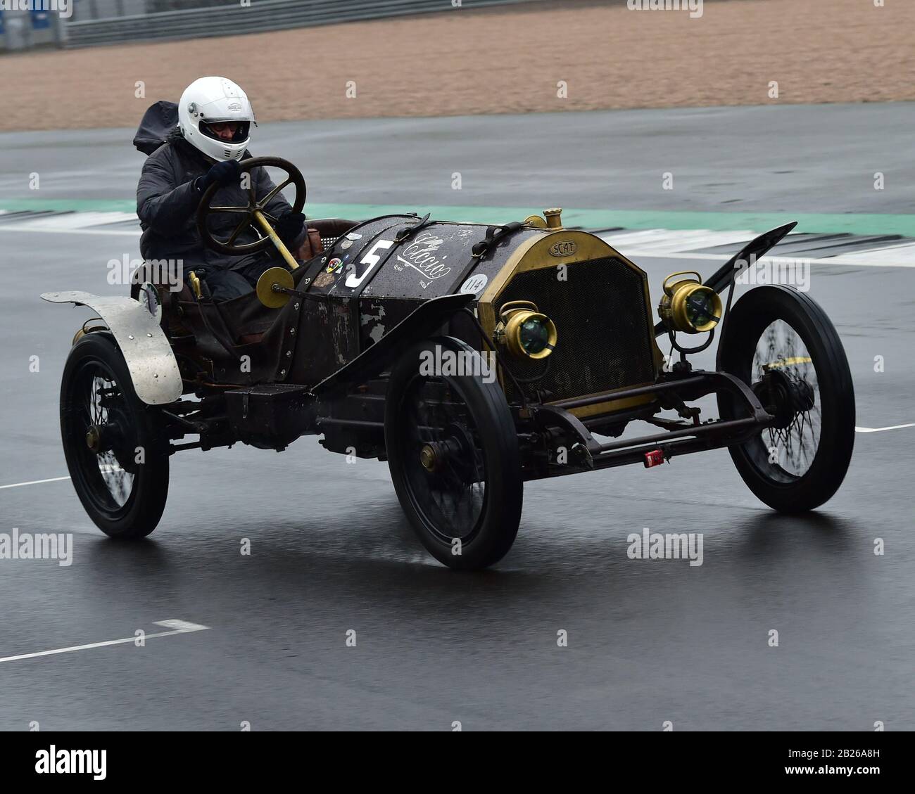 Andrew Howe-Davies, SCAT Racer, Pomeroy Trophy, Vintage sports Car Club ...