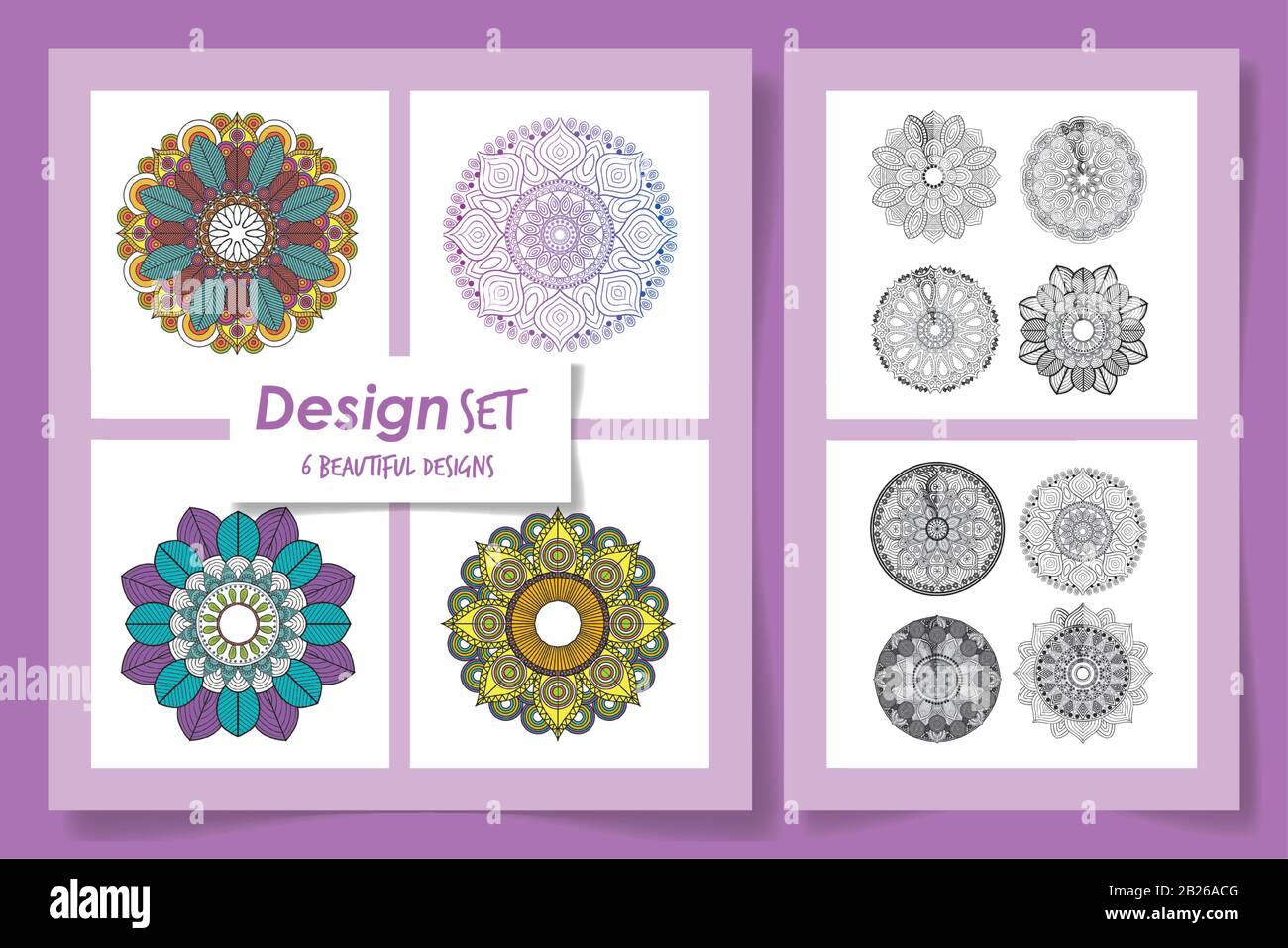 Mandalas Designs High Resolution Stock Photography and Images - Alamy