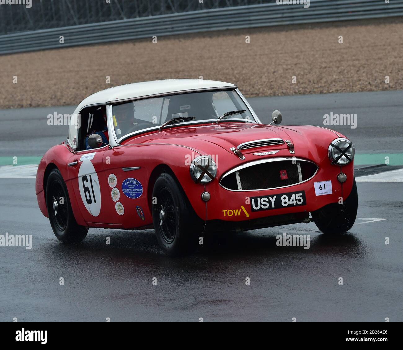 Tom Waterfield, Austin Healey 3000, Pomeroy Trophy, Vintage sports Car ...