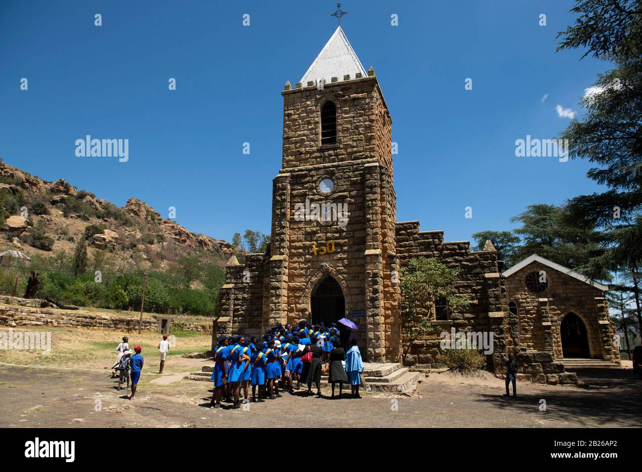 Church lesotho hi-res stock photography and images - Alamy