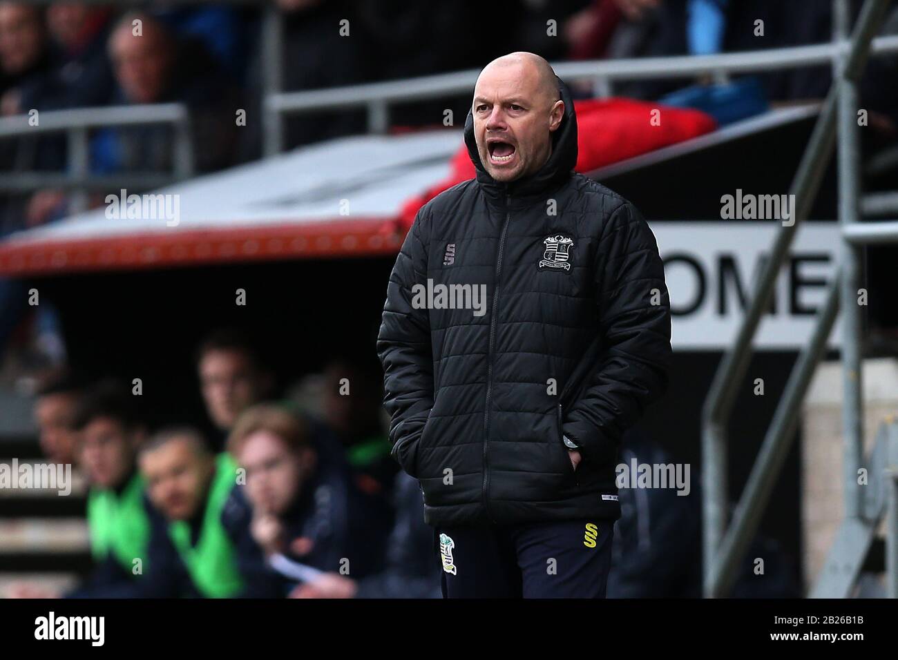 Solihull manager Jimmy Shan during Dagenham & Redbridge vs Solihull ...