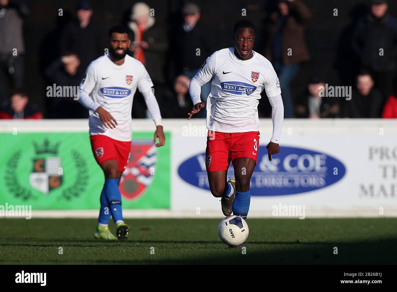 Liam Gordon of Dagenham during Dagenham & Redbridge vs Stockport County ...