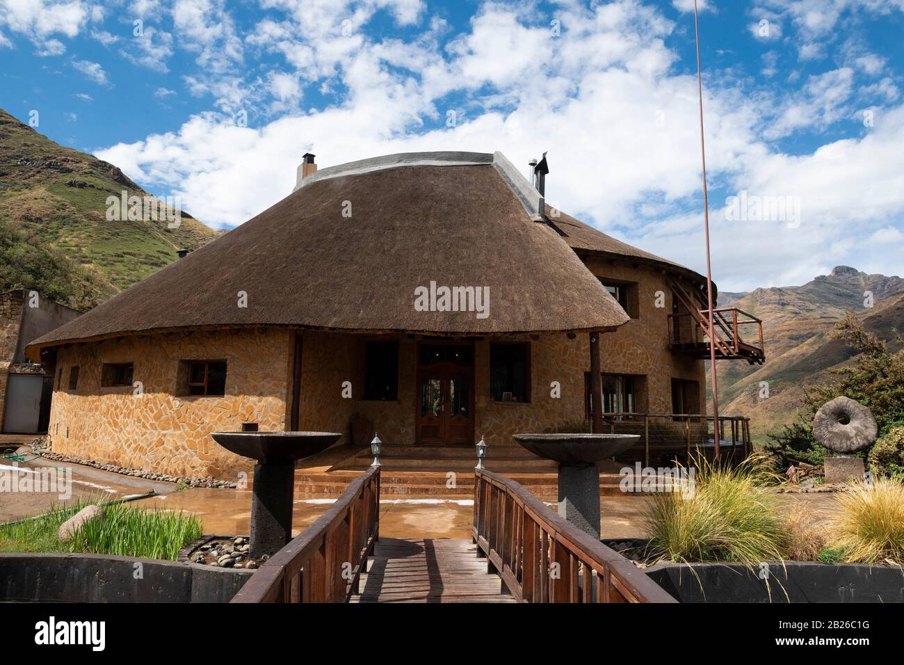 Maliba Lodge, Ts'ehlanyane National Park, Lesotho Stock Photo - Alamy