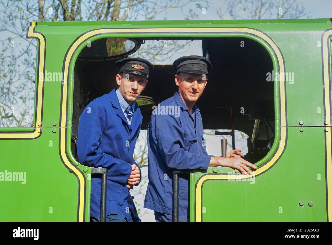 Steam Engine Driver High Resolution Stock Photography and Images - Alamy