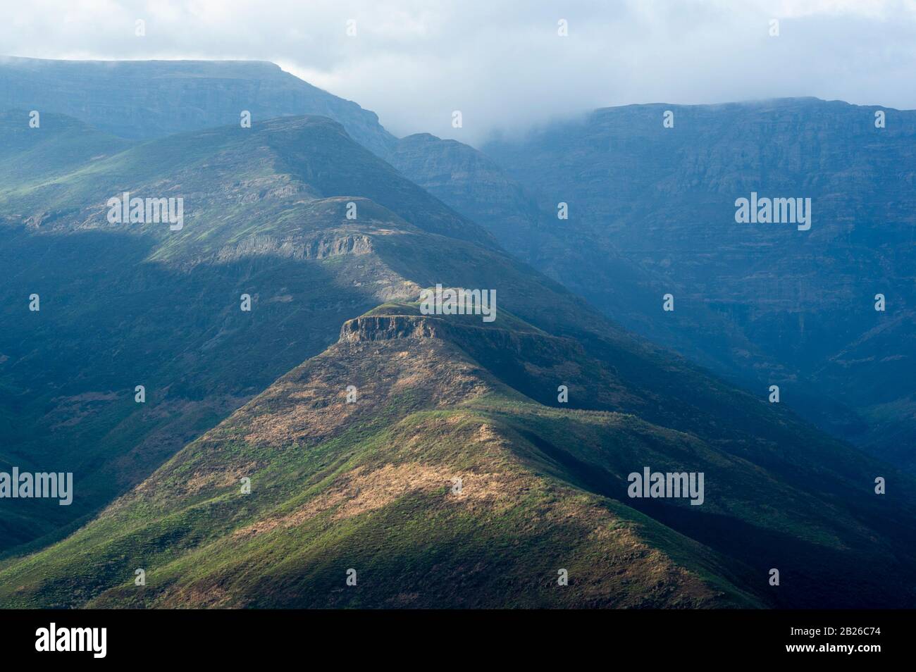 Mountain scenery, Ts'ehlanyane National Park, Lesotho Stock Photo - Alamy