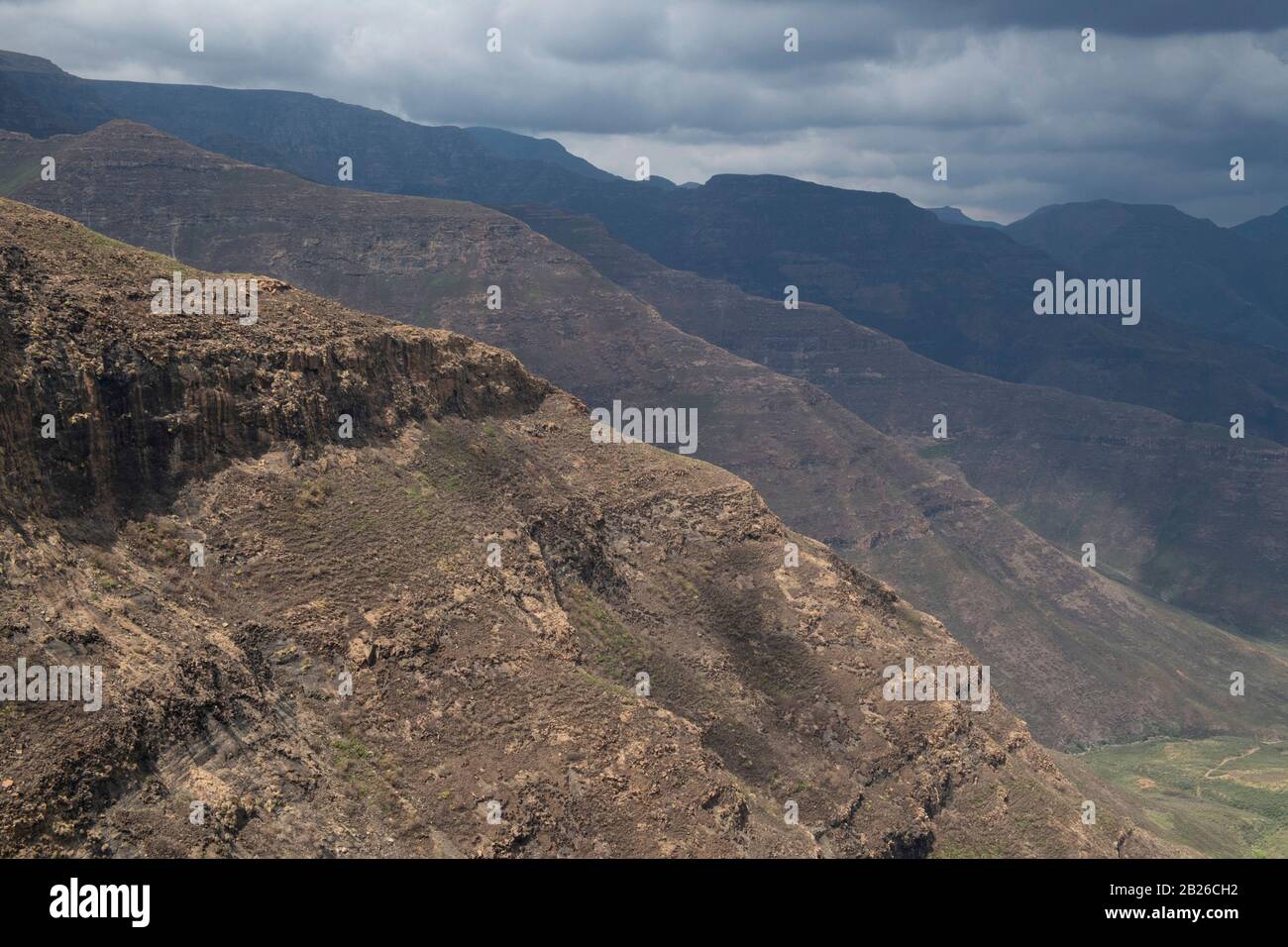Mountain scenery, Ts'ehlanyane National Park, Lesotho Stock Photo - Alamy