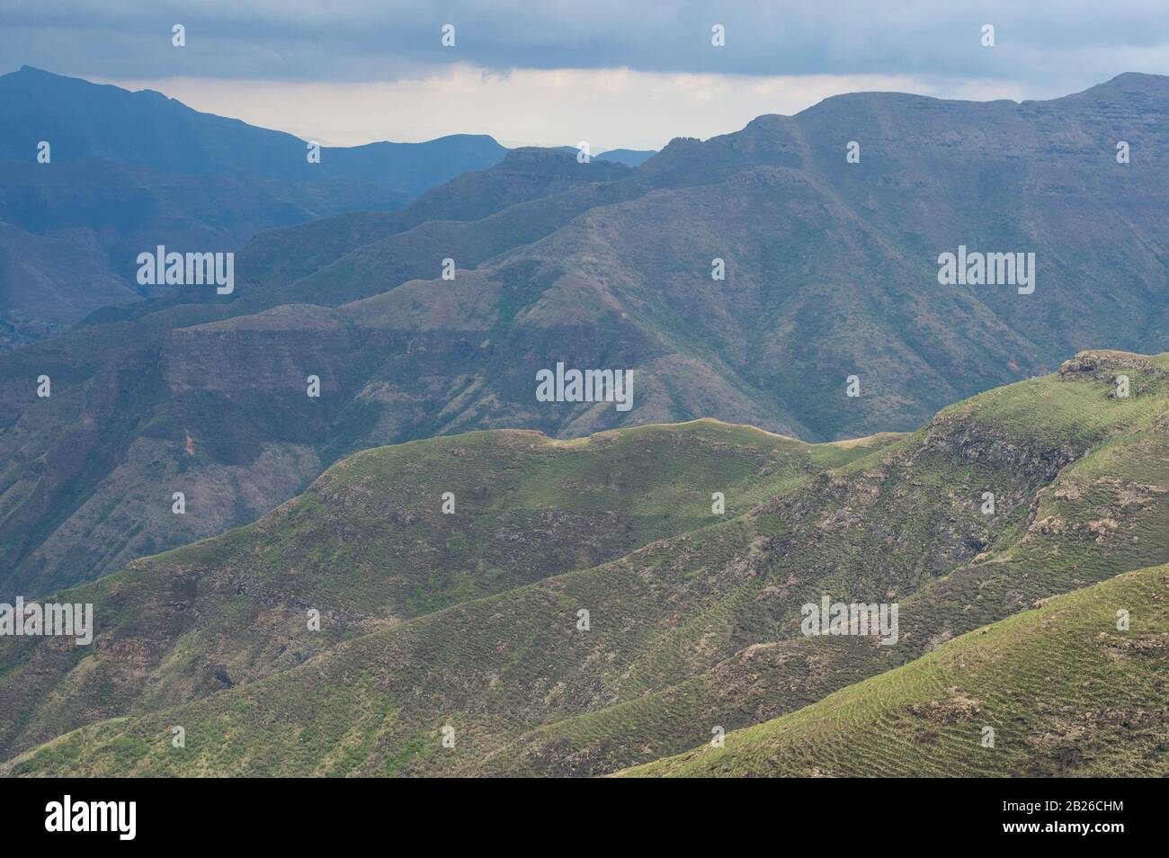 Mountain scenery, Ts'ehlanyane National Park, Lesotho Stock Photo - Alamy