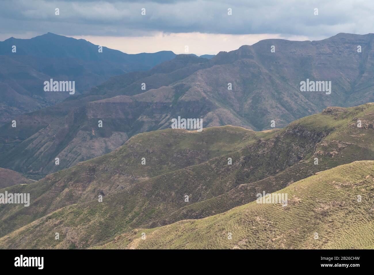 Mountain scenery, Ts'ehlanyane National Park, Lesotho Stock Photo - Alamy