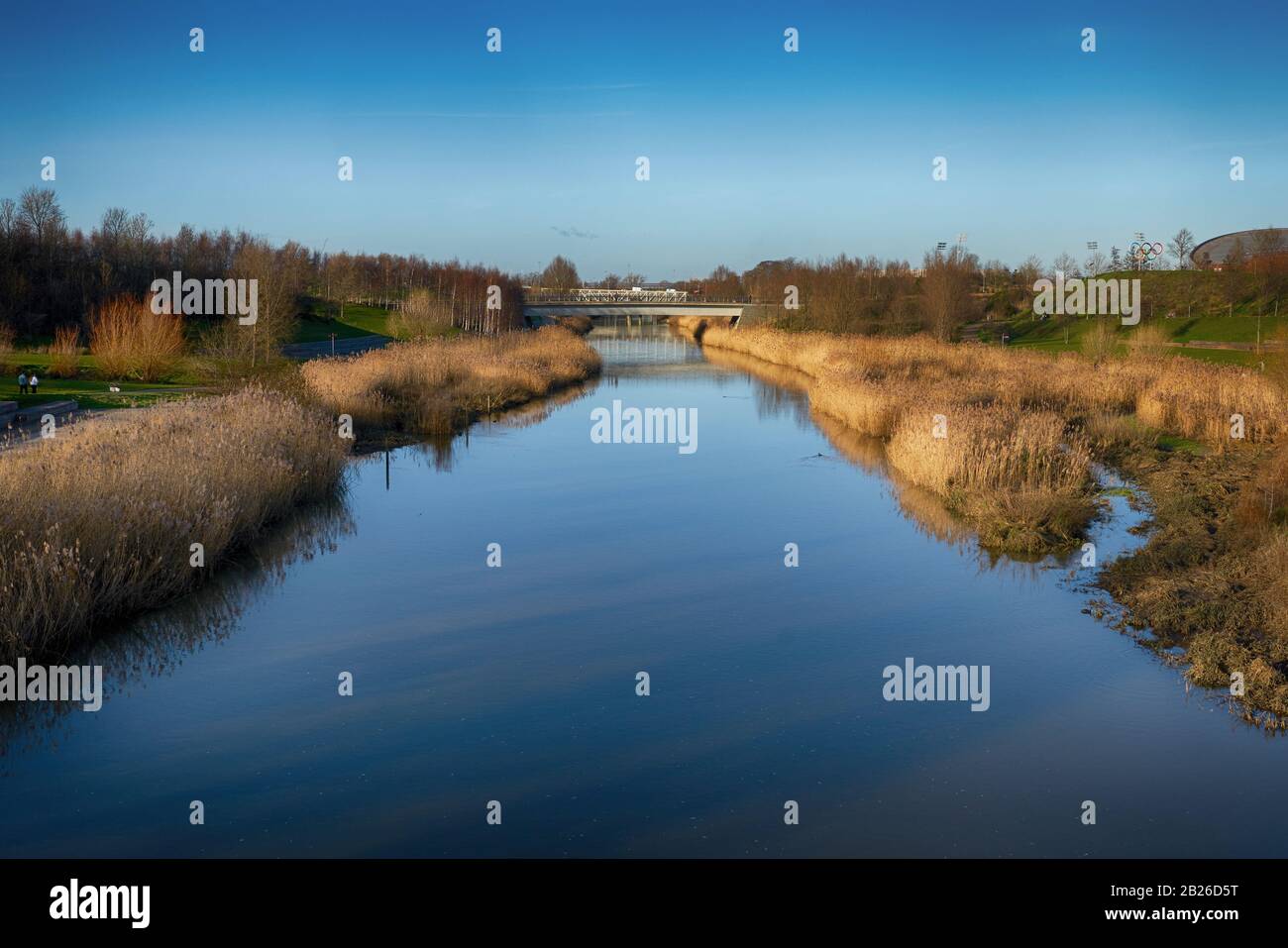 the river lea the river lee Stock Photo - Alamy