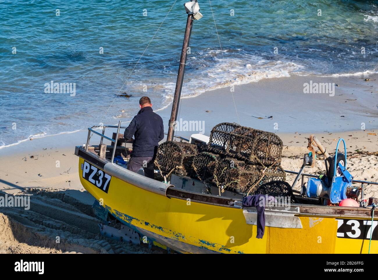 Cornish fisherman hi-res stock photography and images - Alamy