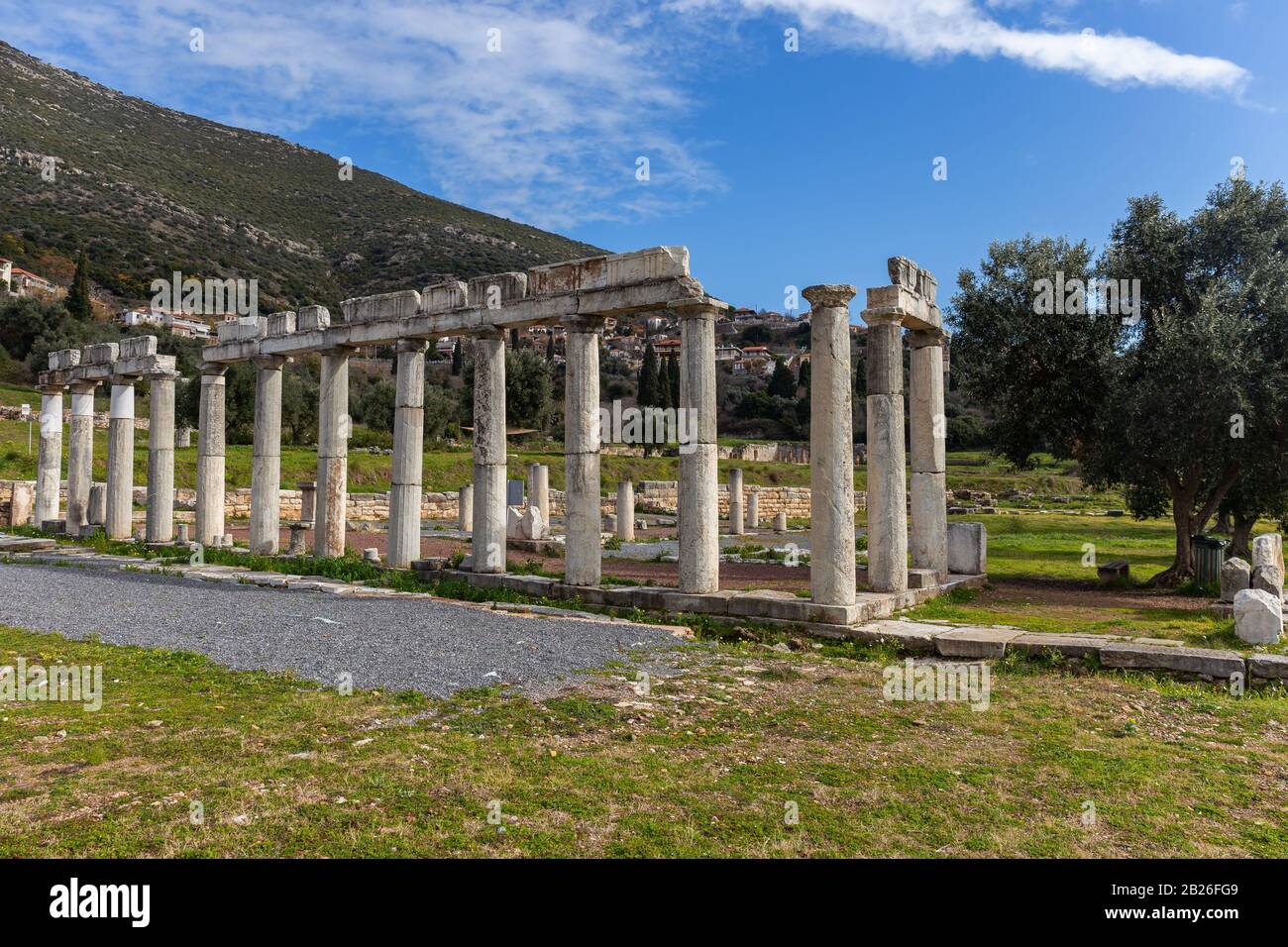 ruins in Ancient city of Messina, Peloponnese, Jan 2020 Stock Photo - Alamy