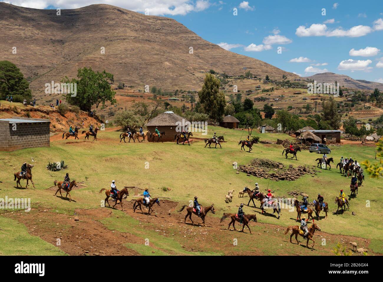 Ceremony of basotho initiation hi-res stock photography and images - Alamy