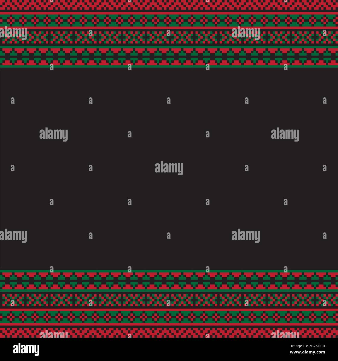 Christmas Fair Isle Border Template - This is a Christmas fair isle ...