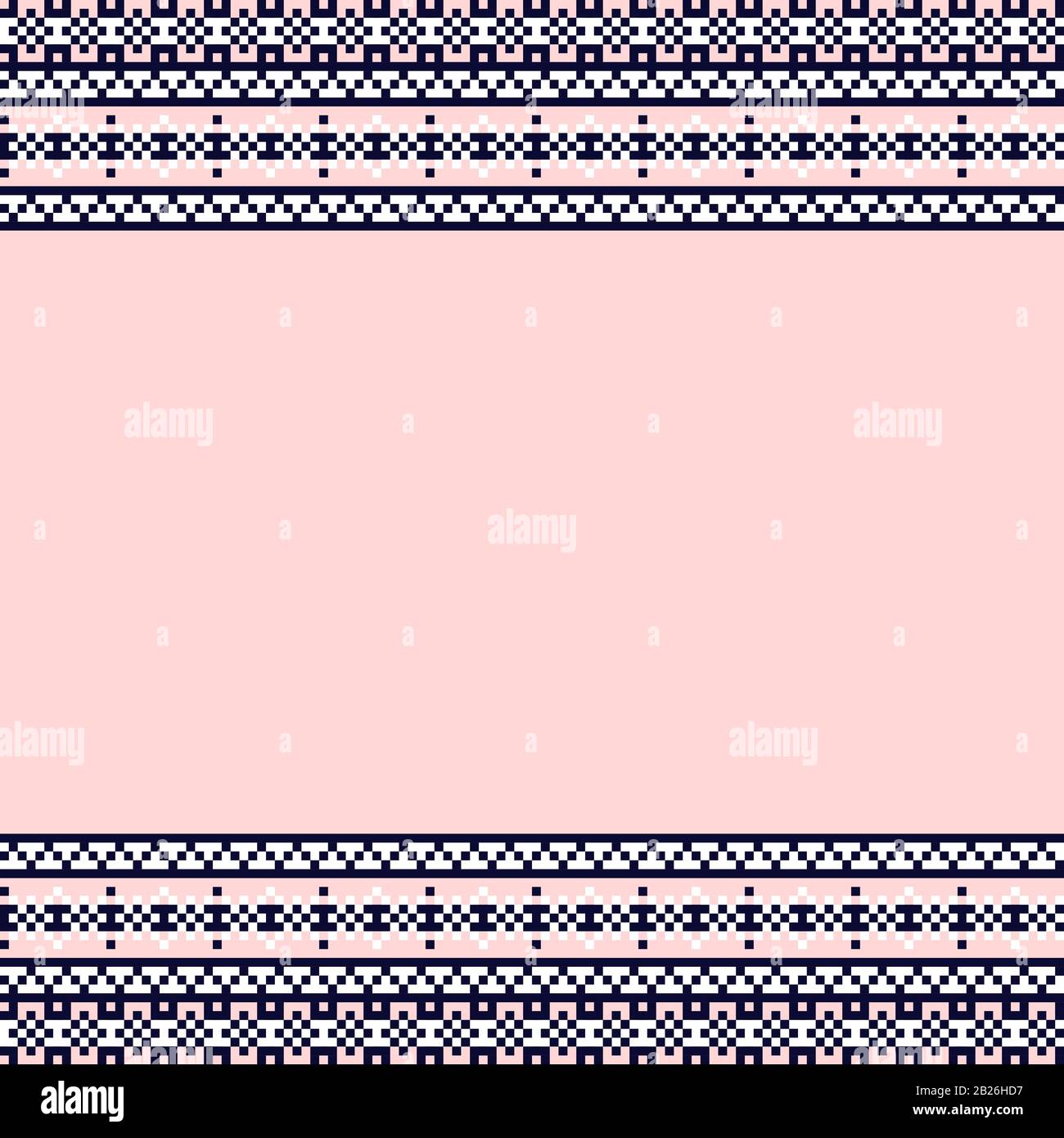 Christmas Fair Isle Border Template - This is a Christmas fair isle ...