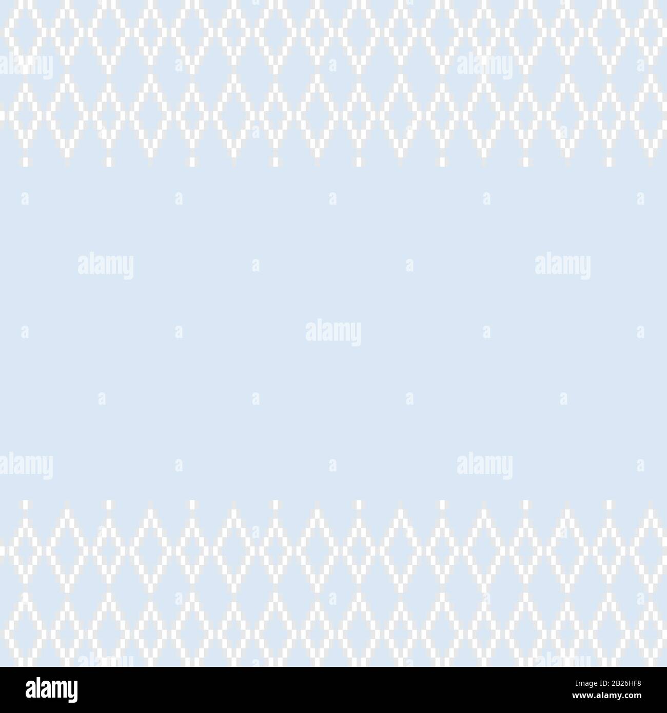 Argyle Geometric Border Template - This is an argyle border template ...