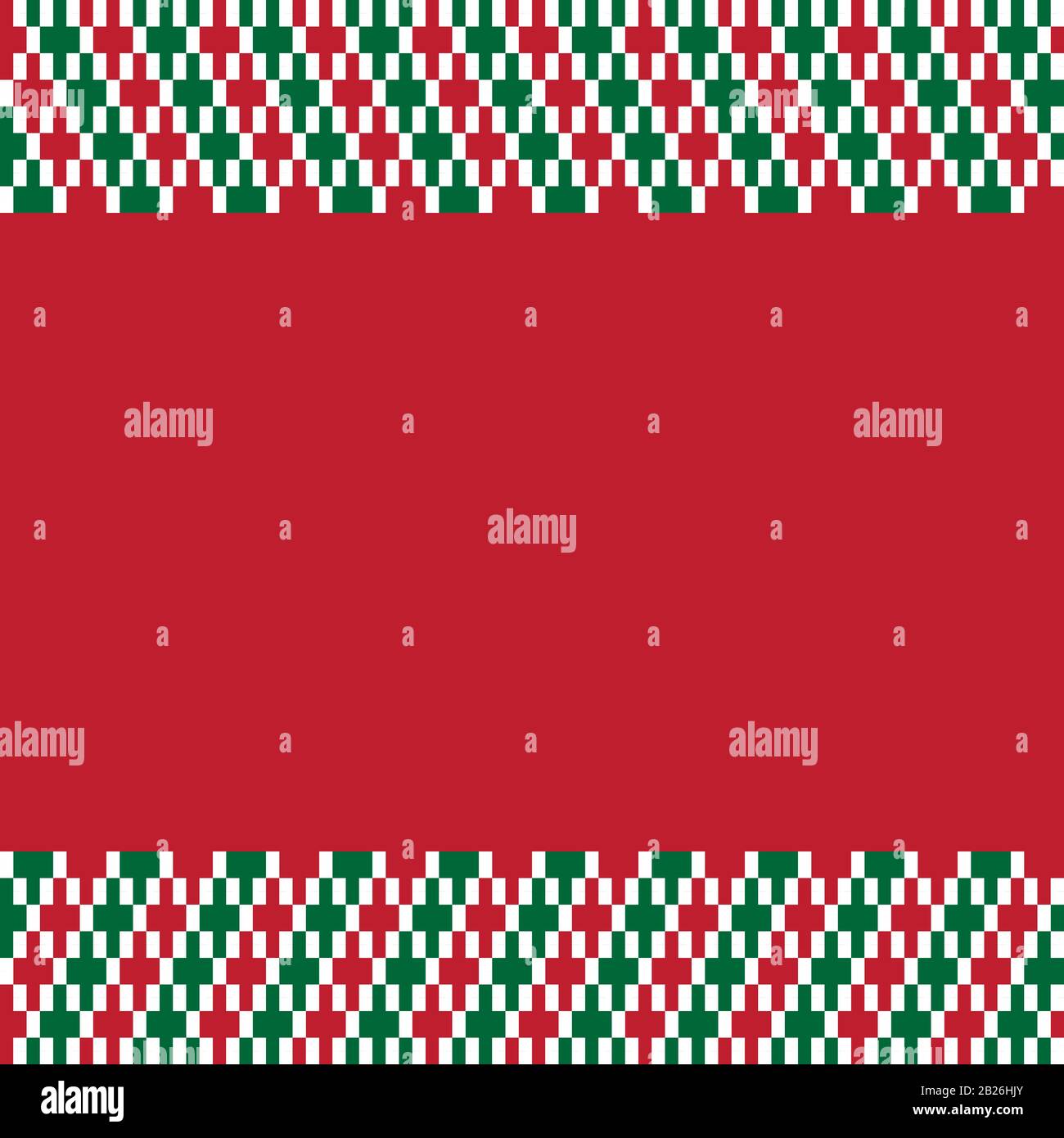 Argyle Geometric Border Template - This is an argyle border template ...