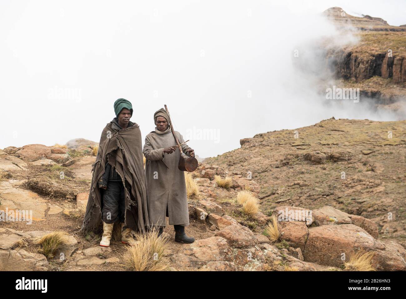 Basotho shepherd lesotho africa hi-res stock photography and images - Alamy