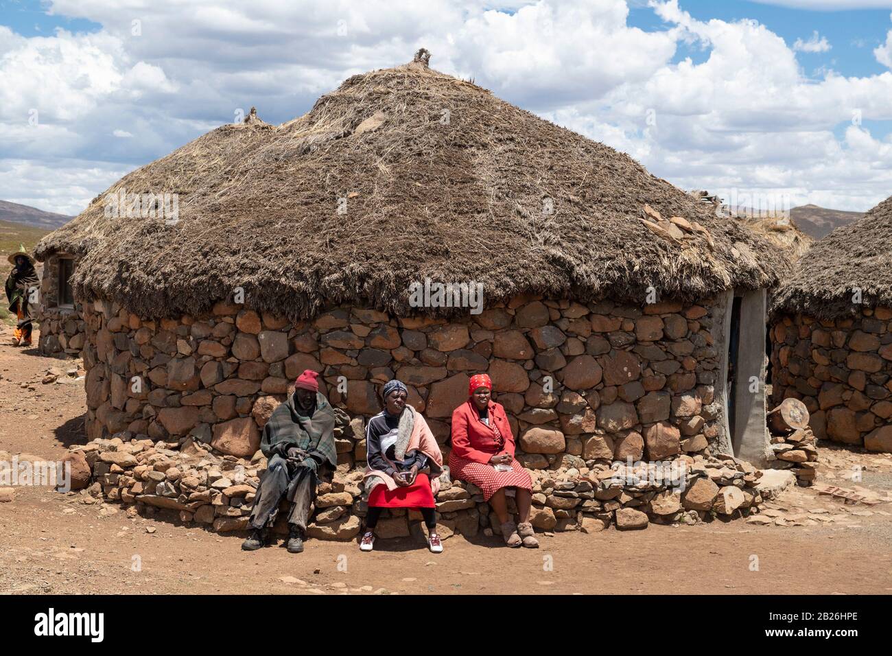 Basotho lesotho basotho village hi-res stock photography and images - Alamy