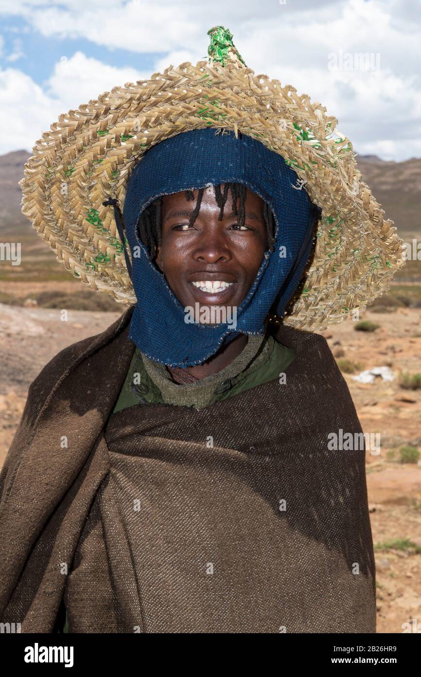 Basotho shepherd lesotho africa hi-res stock photography and images - Alamy