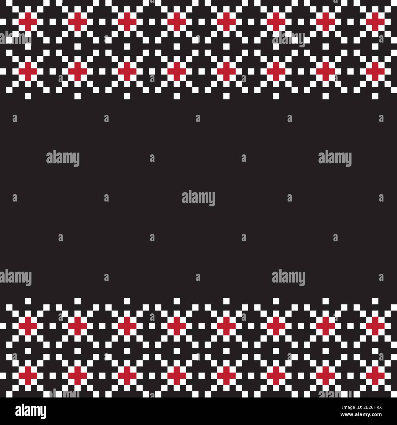 Argyle Geometric Border Template - This is an argyle border template ...