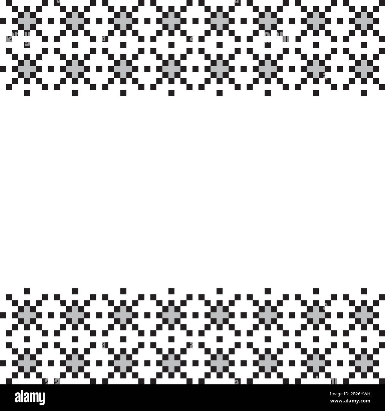 Argyle Geometric Border Template - This is an argyle border template ...