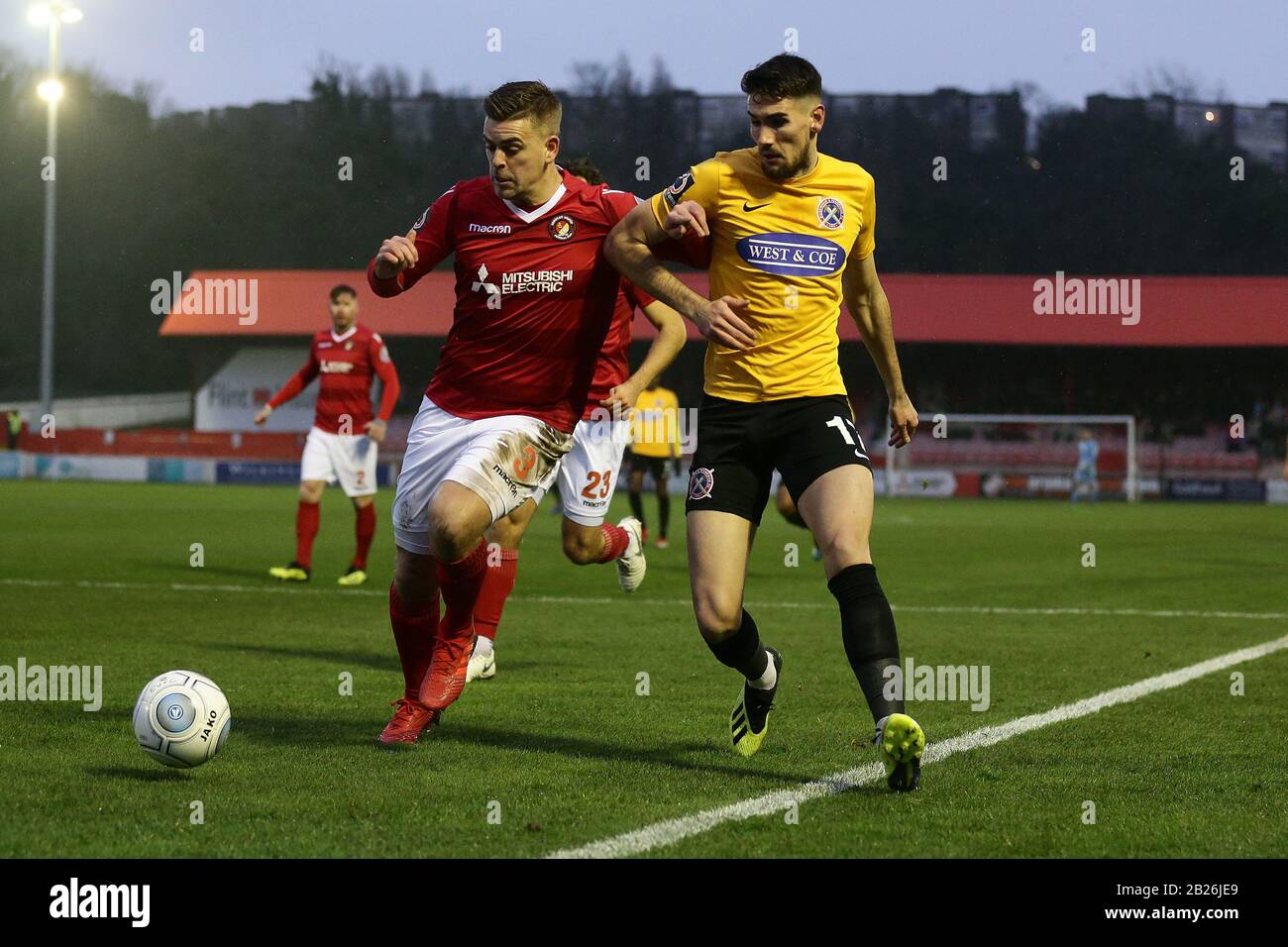 Conor Wilkinson of Dagenham during Ebbsfleet United vs Dagenham ...