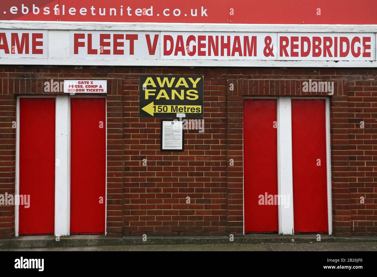 Kuflink stadium ebbsfleet hi-res stock photography and images - Alamy