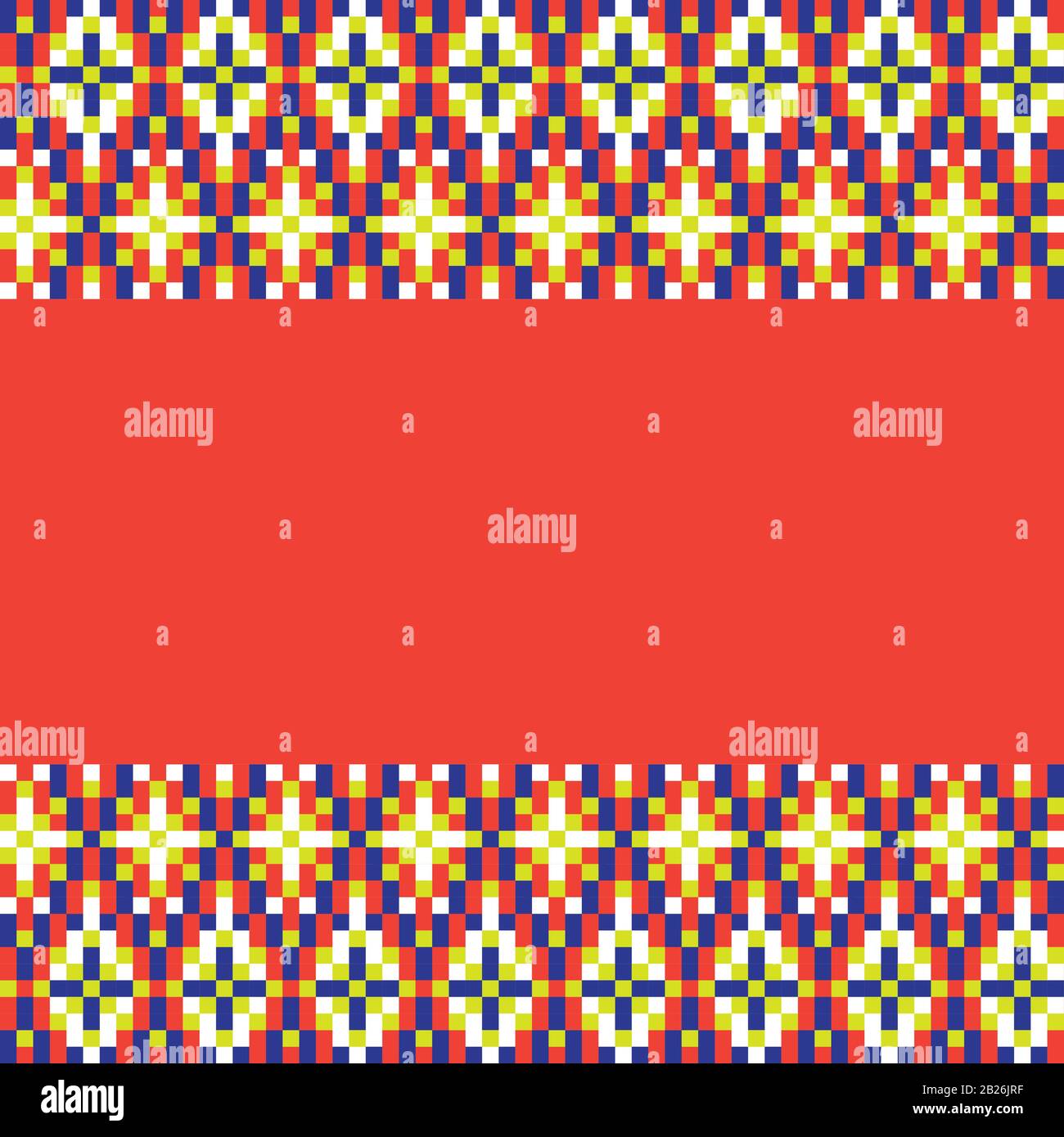 Argyle Geometric Border Template - This is an argyle border template ...