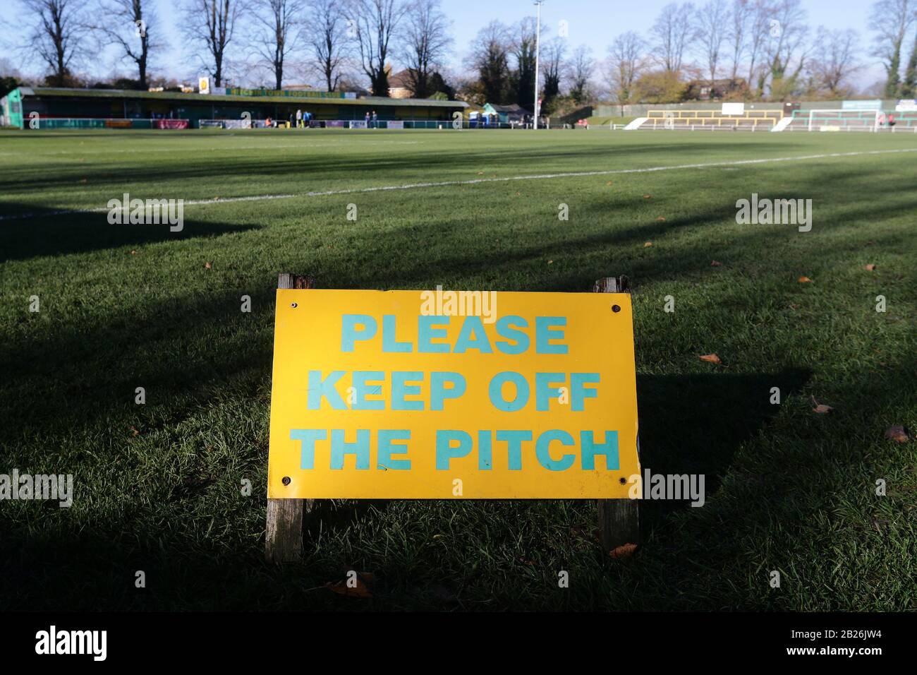 Please keep off the pitch hi-res stock photography and images - Alamy