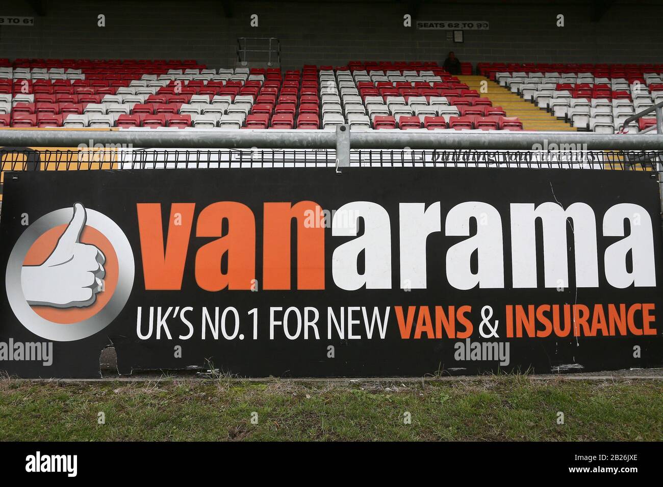 Vanarama sign hi-res stock photography and images - Alamy