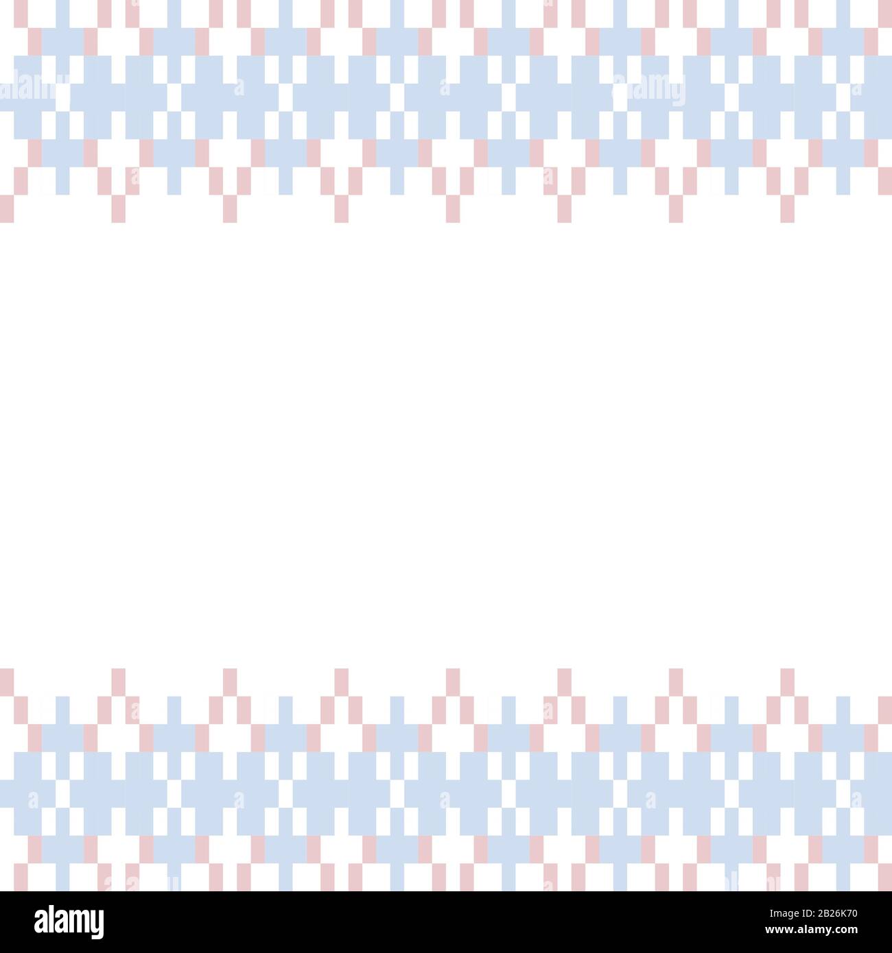Argyle Geometric Border Template - This is an argyle border template ...