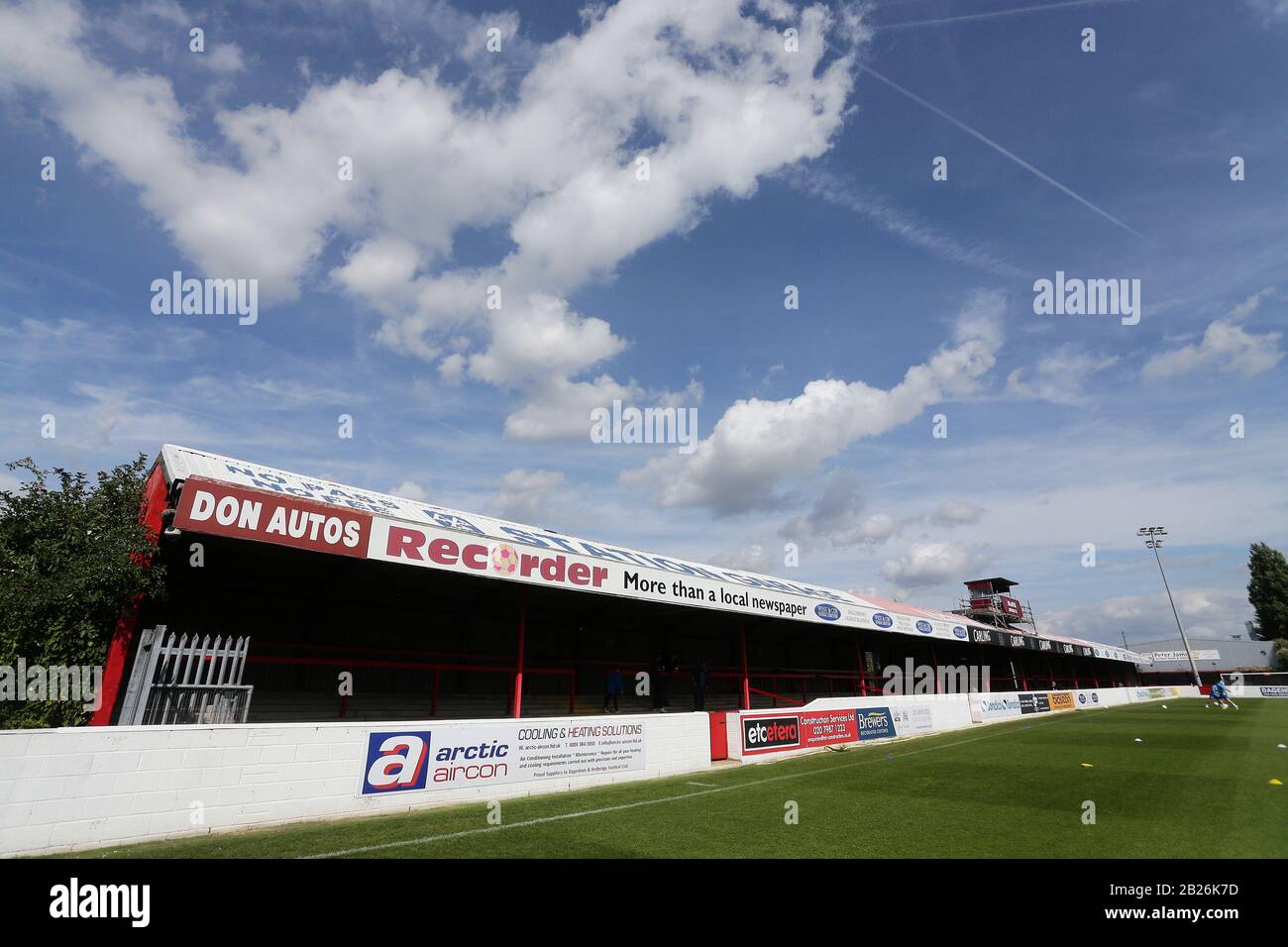 Chesterfield stadium view hi-res stock photography and images - Alamy
