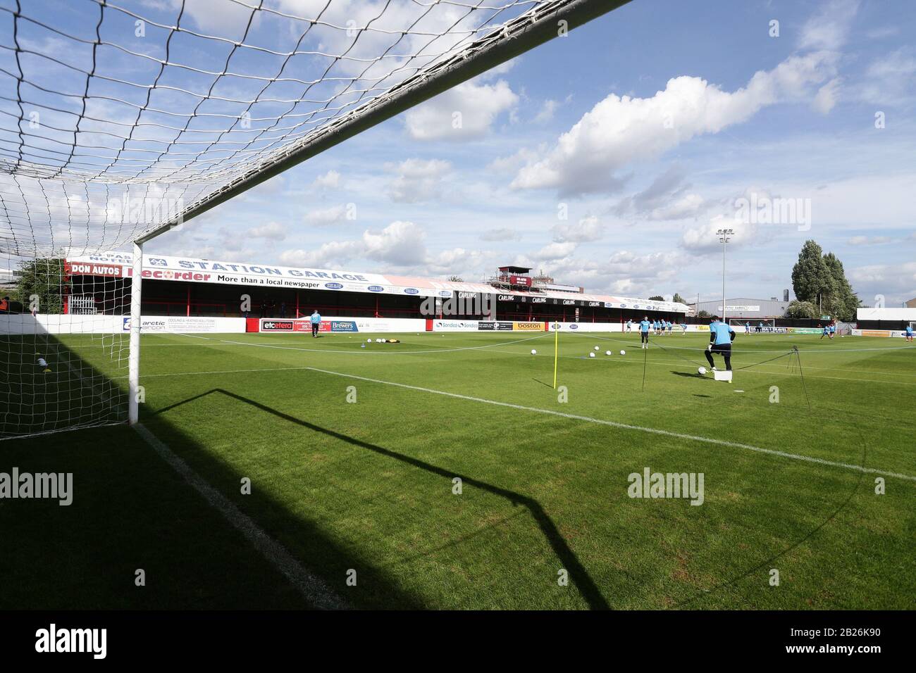 Chesterfield stadium view hi-res stock photography and images - Alamy