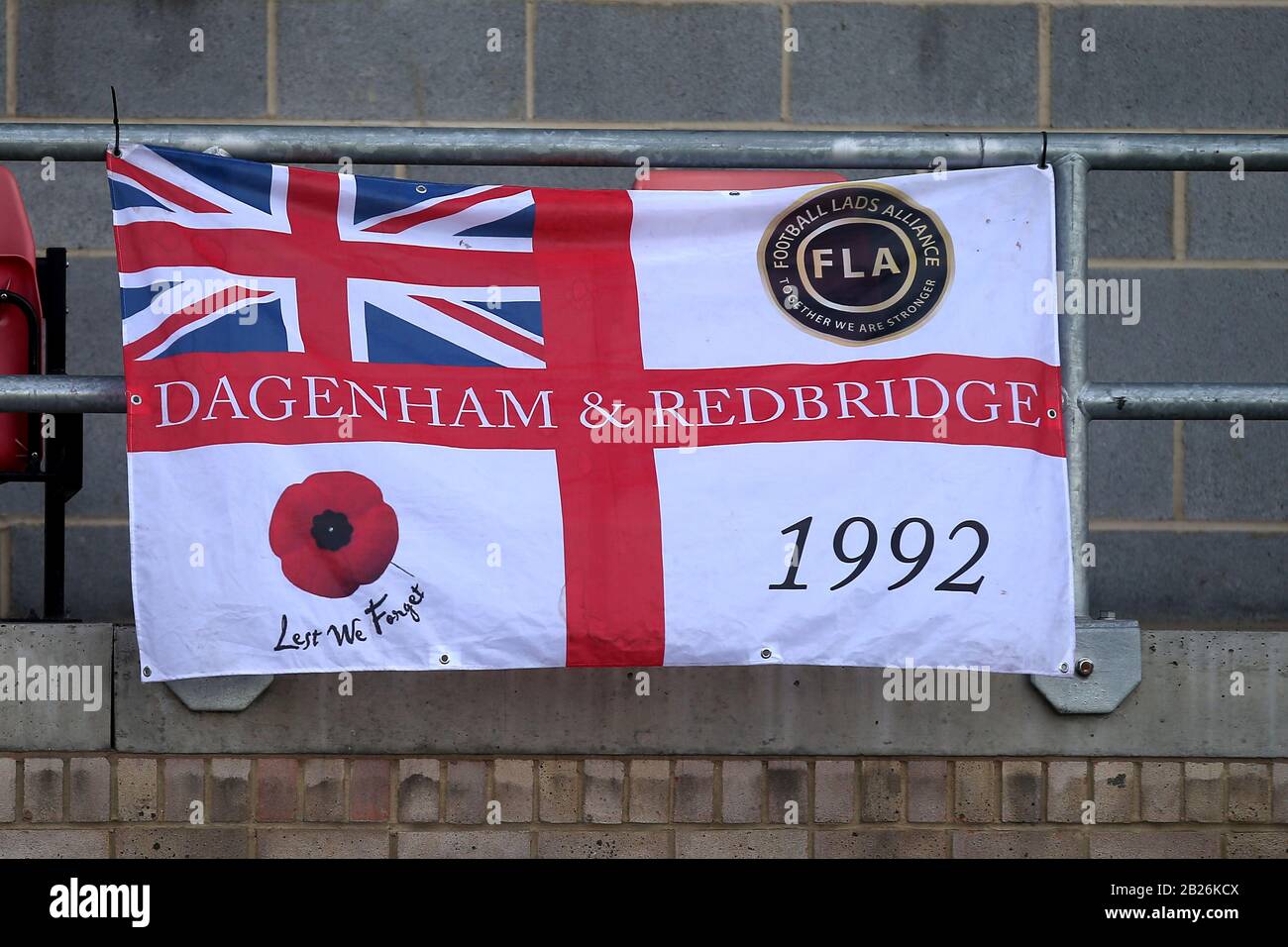 Dagenham Fc 2022 Banner At York City