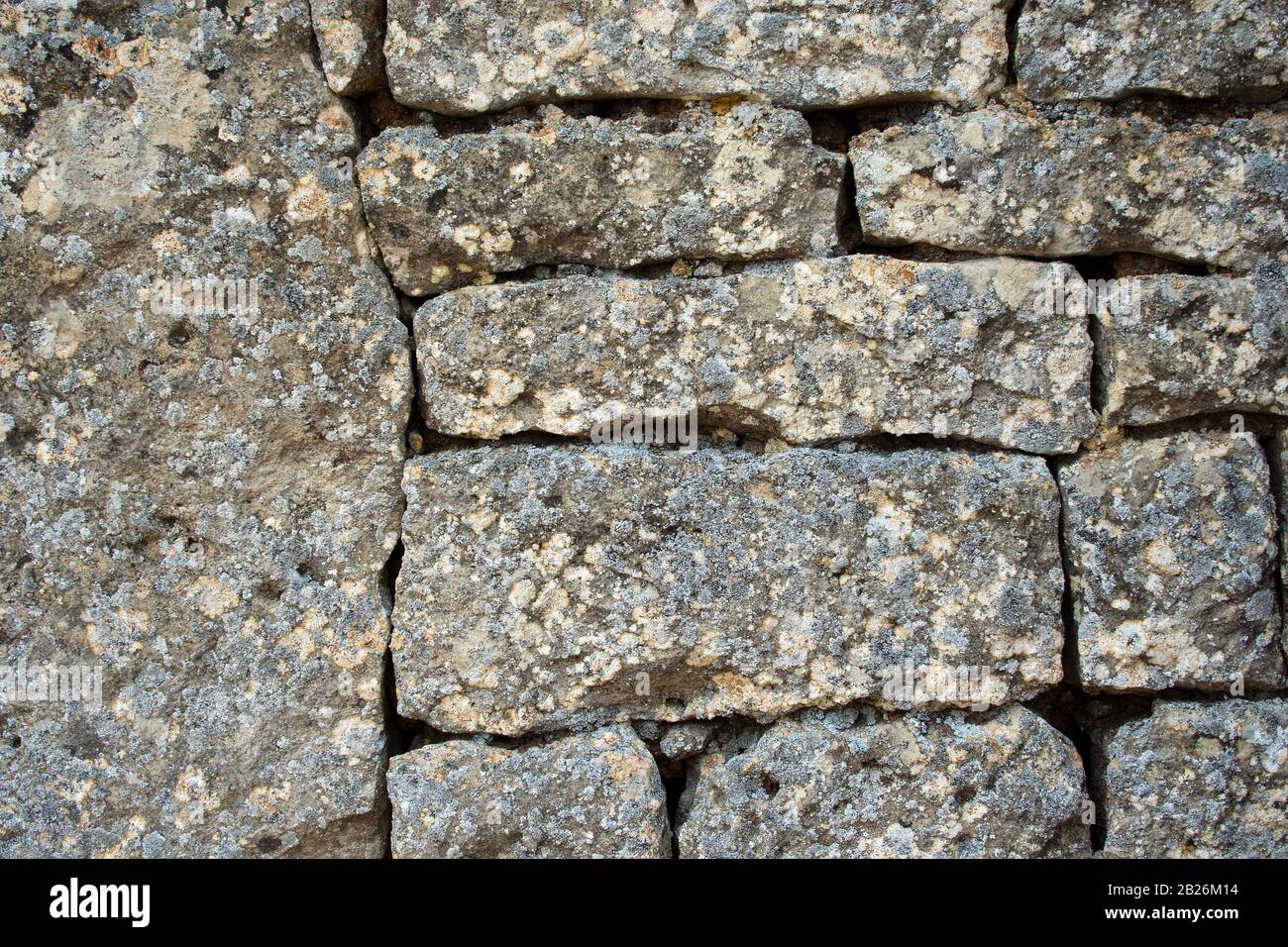Grey Stone Brick Wall Texture Stock Photo - Alamy