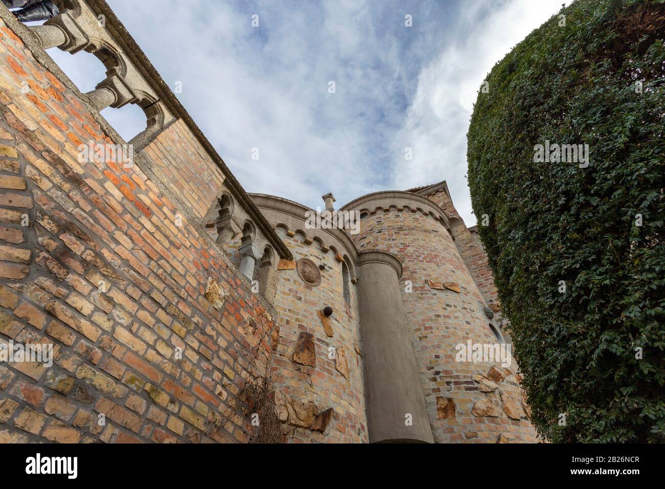 Bory Castle in Szekesfehervar, Hungary. Former home of the sculptor and ...