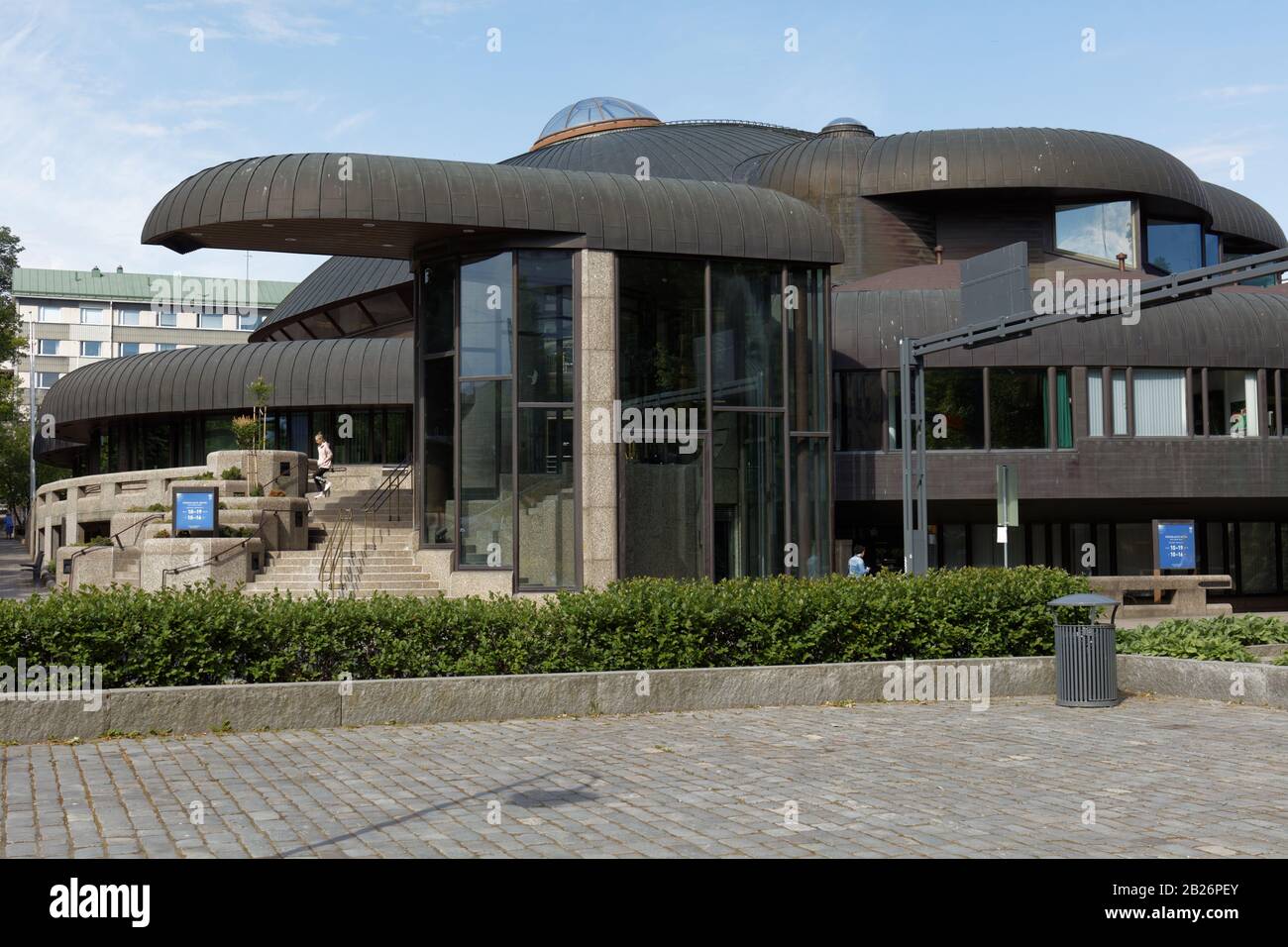 Metso main library in Tampere, Finland Stock Photo - Alamy